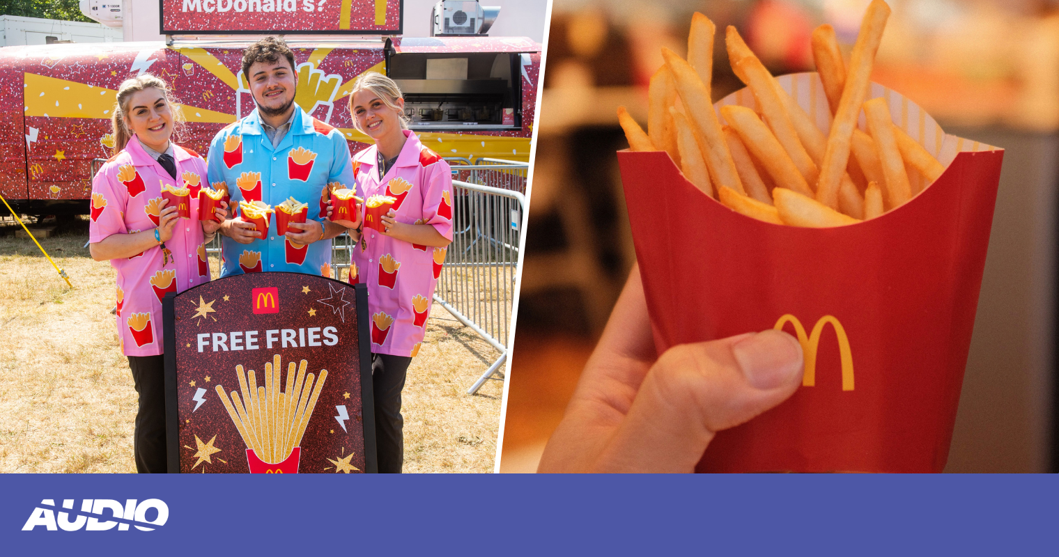 McDonald's to hand out FREE fries and merch at Parklife festival