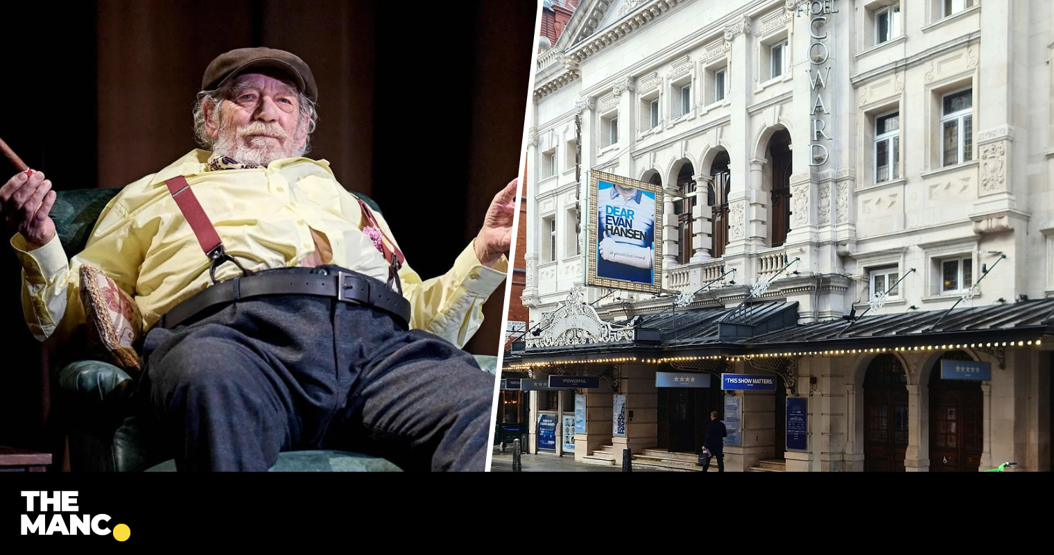 Sir Ian McKellen taken to hospital after shocking fall from stage