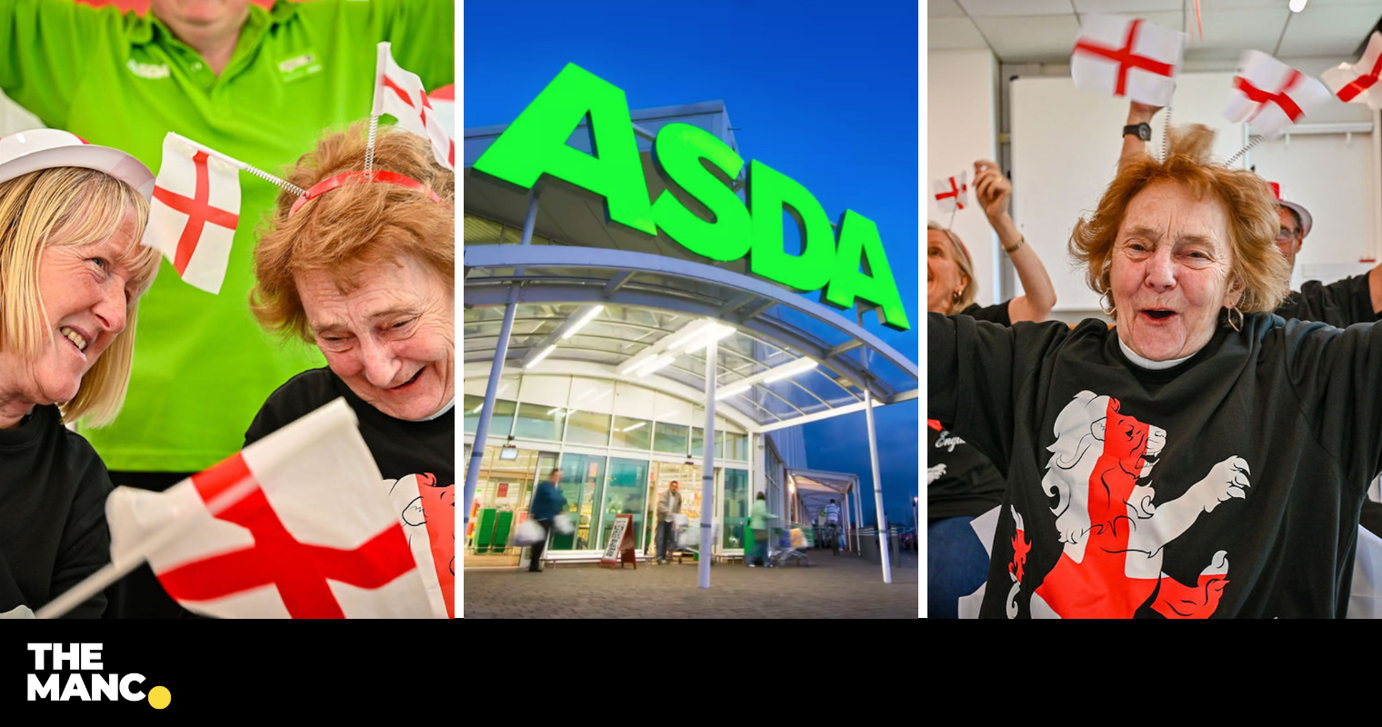 Asda launches fanzone in Manchester for any over 65s set to watch the ...