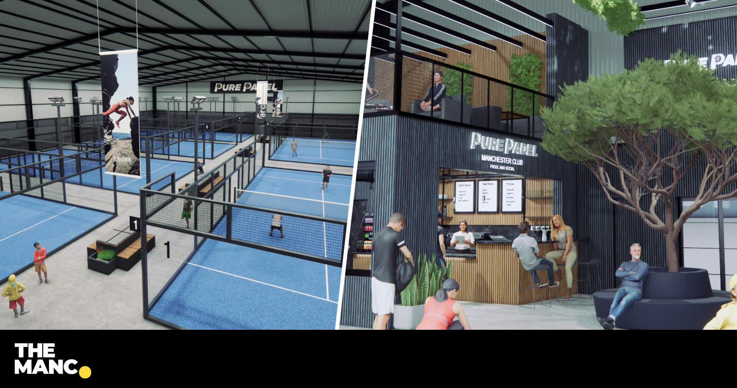 Manchester city centre's first indoor padel club to open this summer
