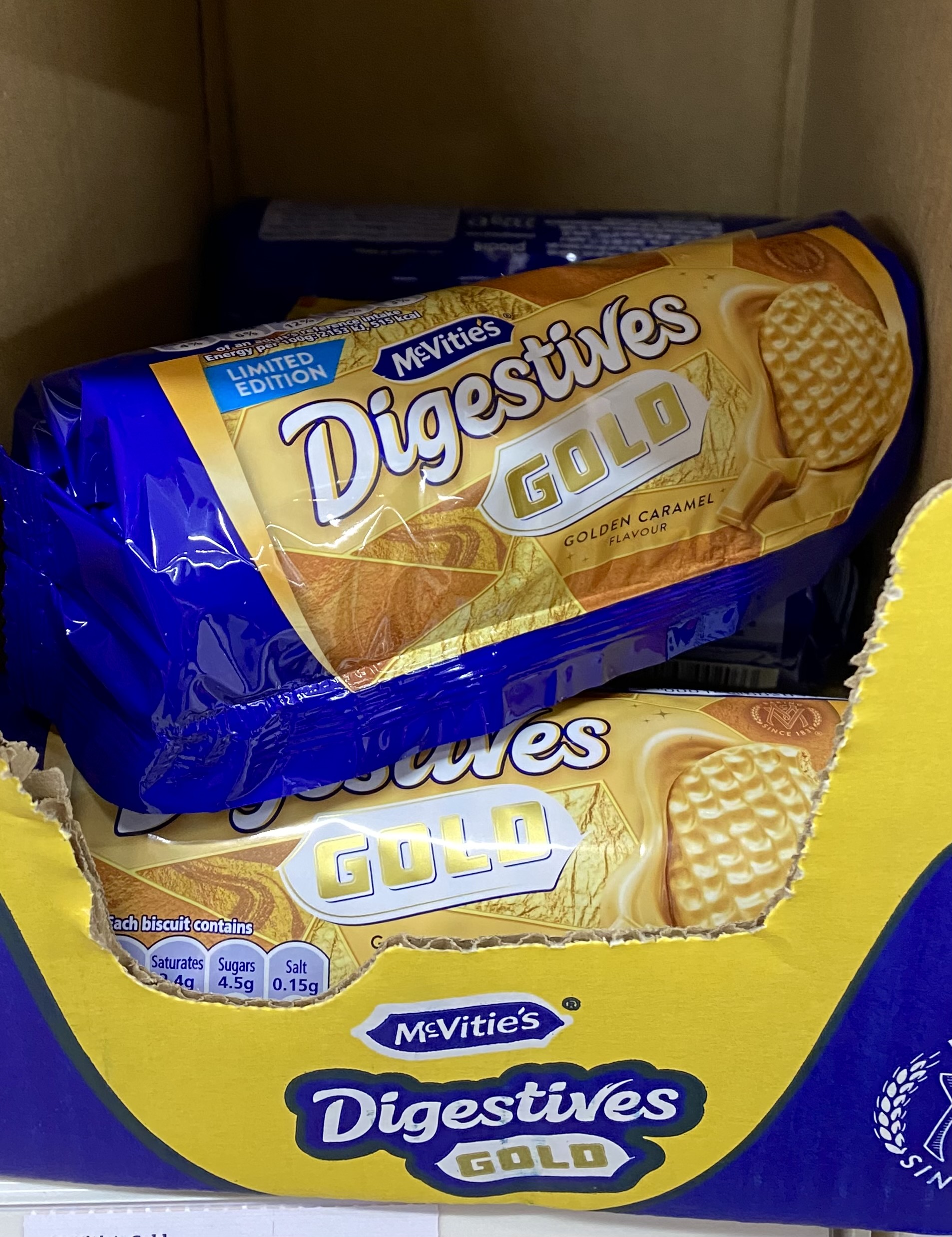 McVitie's has launched new Gold Bar digestives and fans are already ...