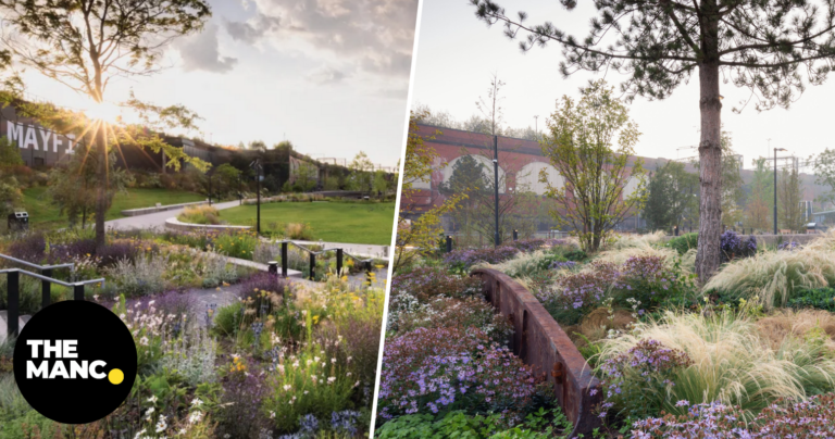 Manchester's first new city centre park in 100 years given prestigious ...