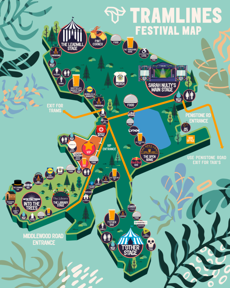 Tramlines 2024 - tickets, festival map, drinks prices and more
