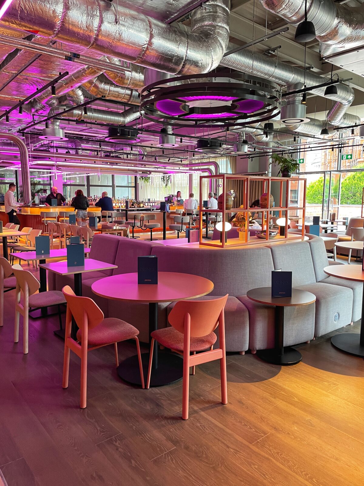 Junction, the new restaurant and bar at iconic Manchester Central