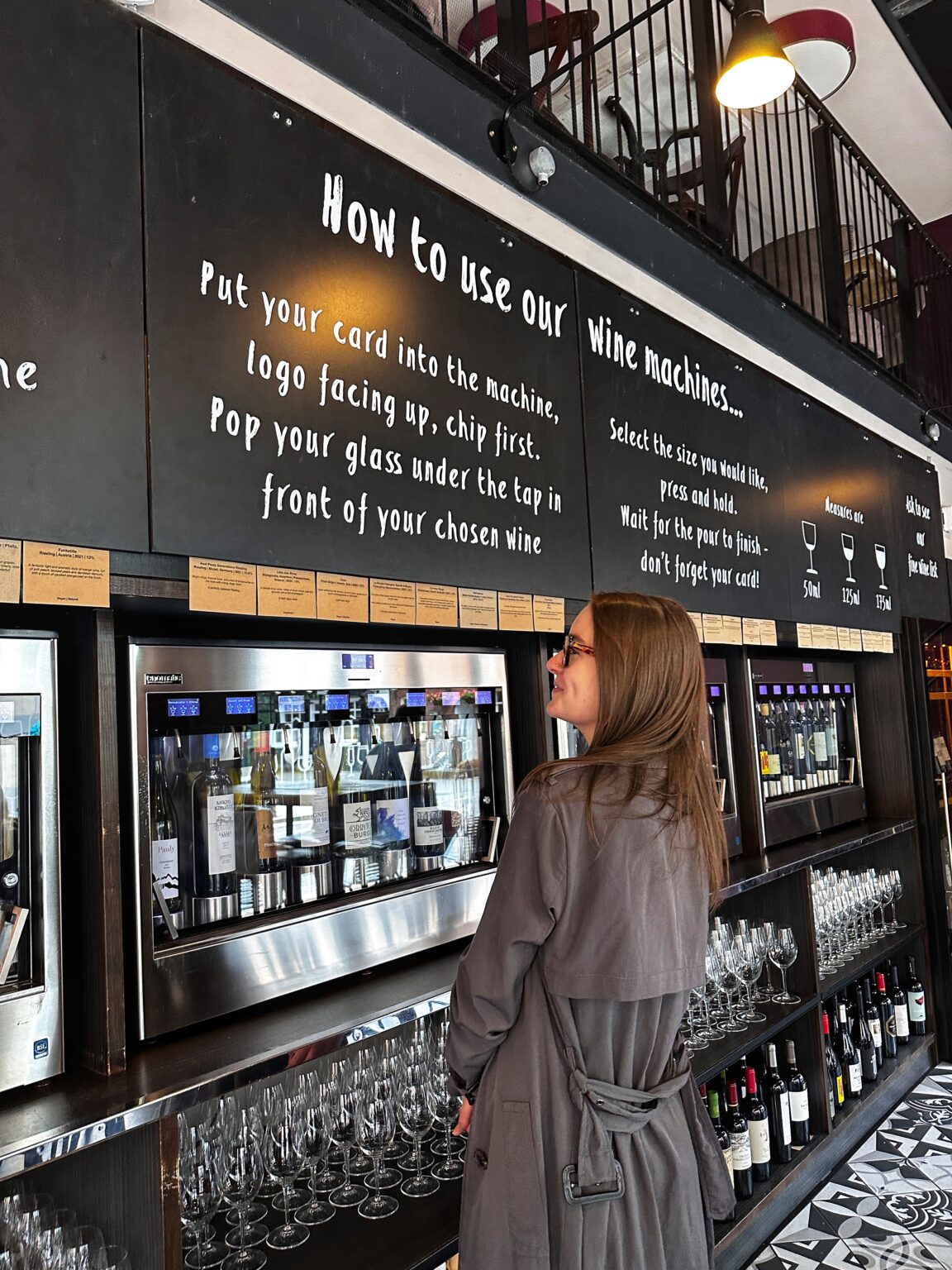 Salut - the Manchester bar with its own self-service wine machine