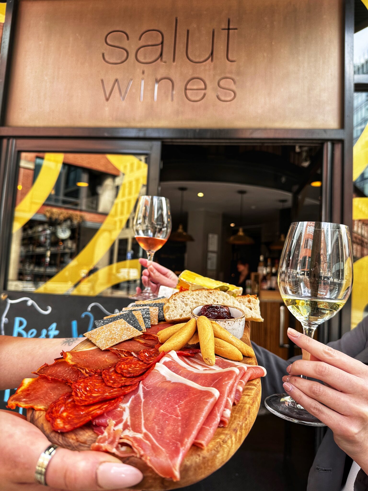 Salut - the Manchester bar with its own self-service wine machine