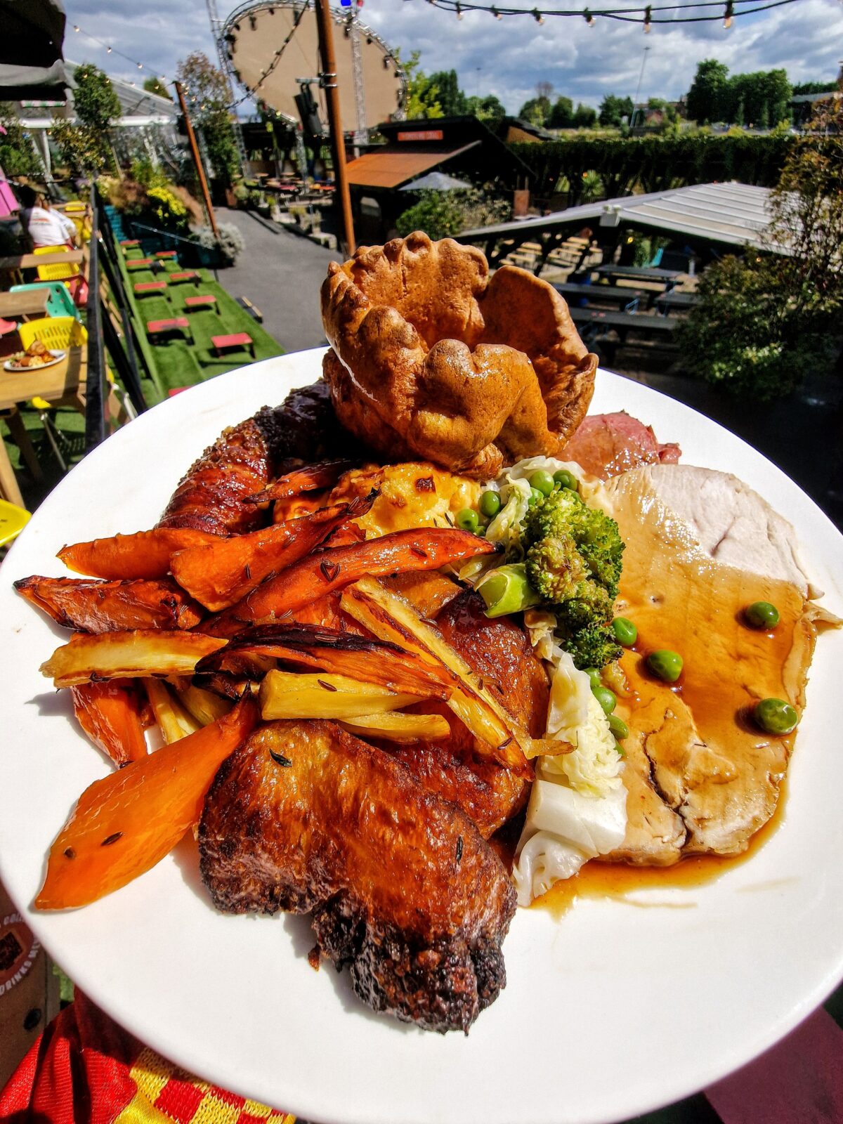 The Manchester carvery with bottomless trimmings and gravy