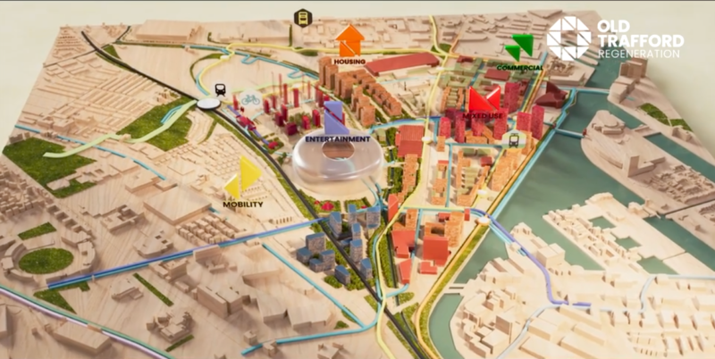 First impressions of Man United's new stadium and Old Trafford Regeneration