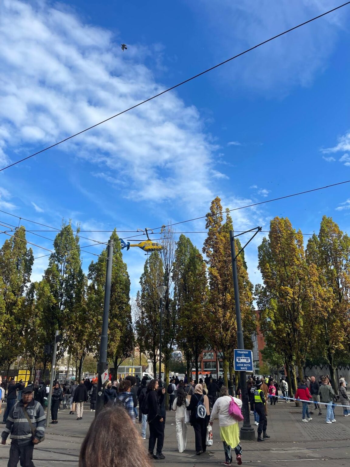 Major Metrolink shutdown after tram and Manchester bus crash