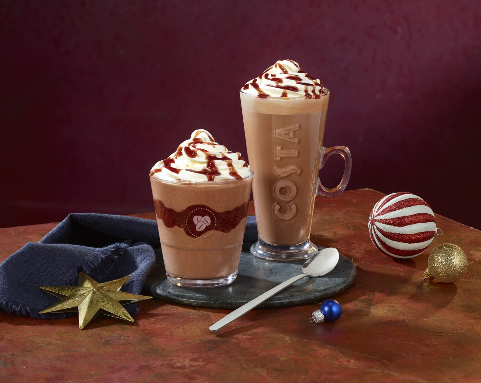 Costa unveils 2024 Christmas menu - with festive spice lattes, hog ...