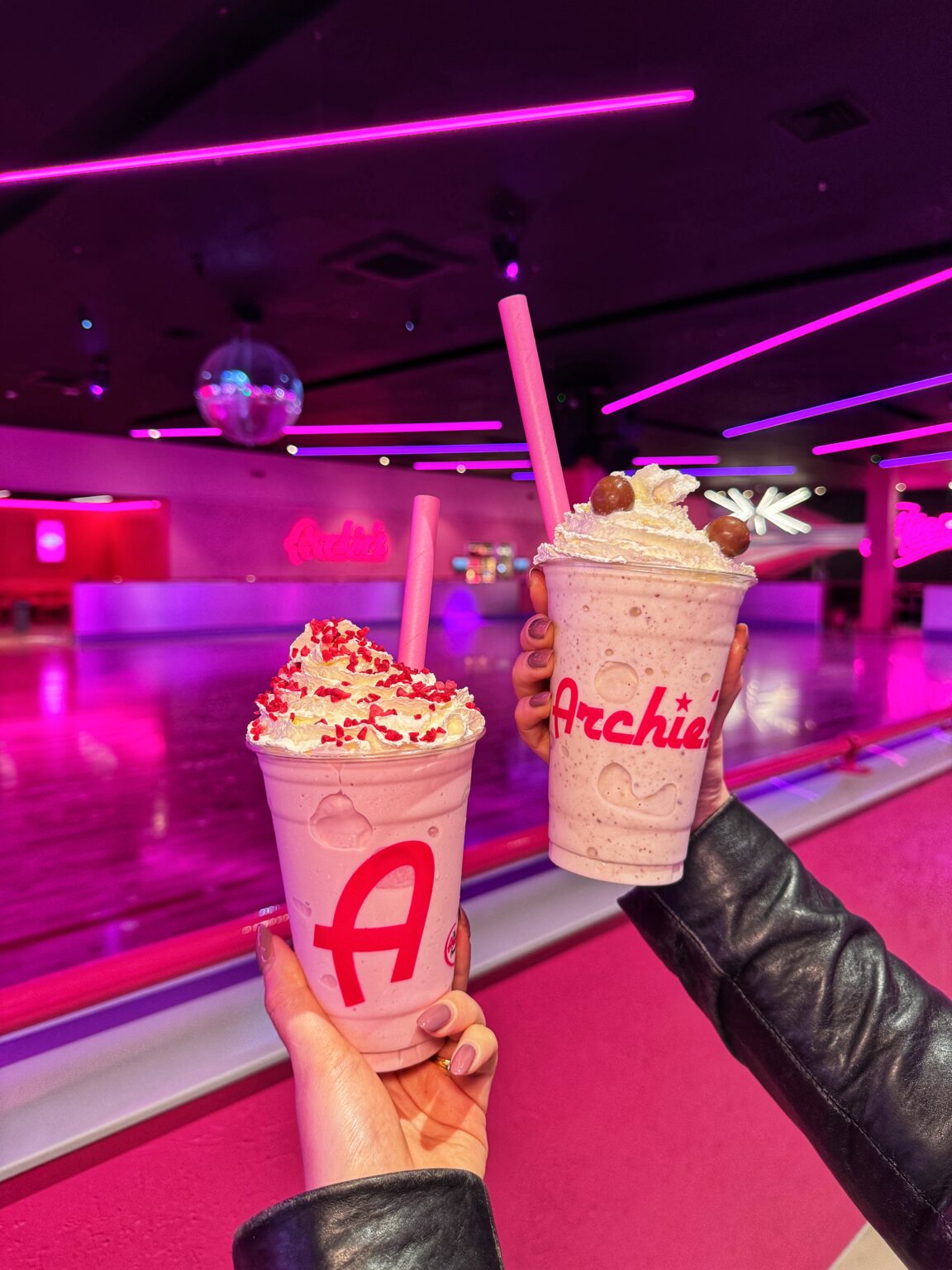 Inside Archie's Atomic as burger brand opens roller rink diner