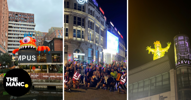 Spot all 16 Manchester Halloween monsters on a fun charity run