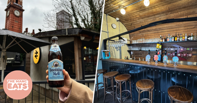 A tiny new train station pub has opened at Manchester Oxford Road