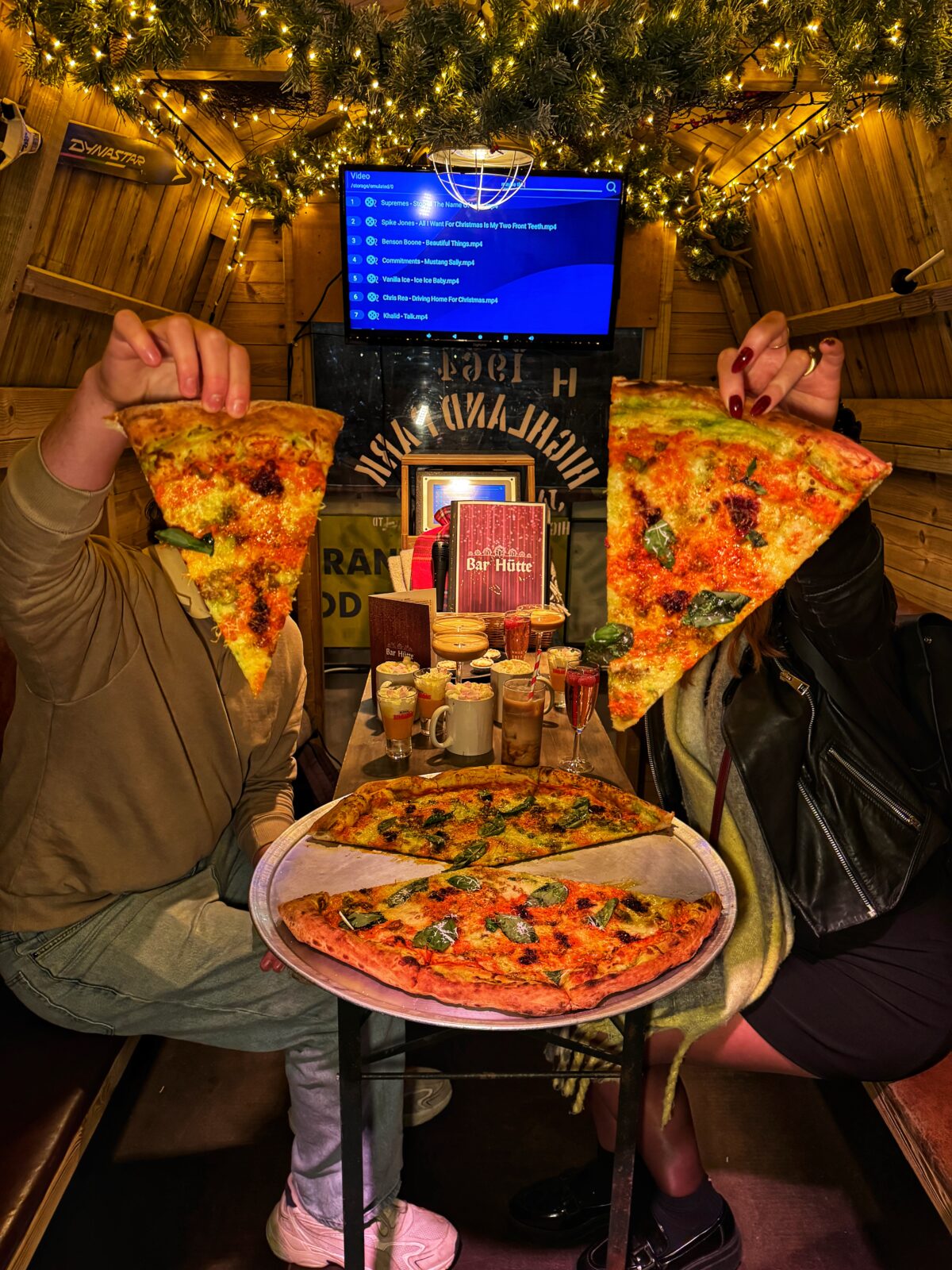 Bar Hutte brings magical Christmas karaoke cabins back to Manchester