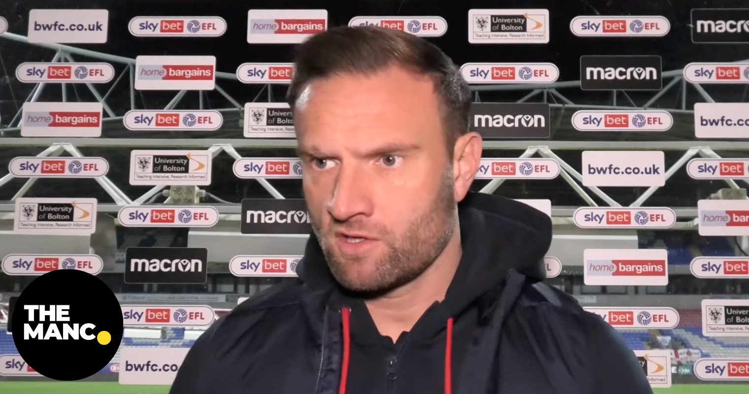 Evatt responds to fan chants after Bolton's 5-0 loss to Stockport