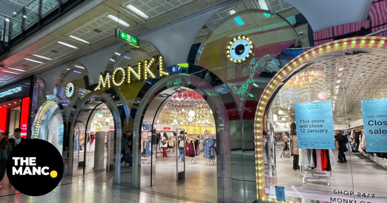 Major retailer Monki to close store in Manchester Arndale