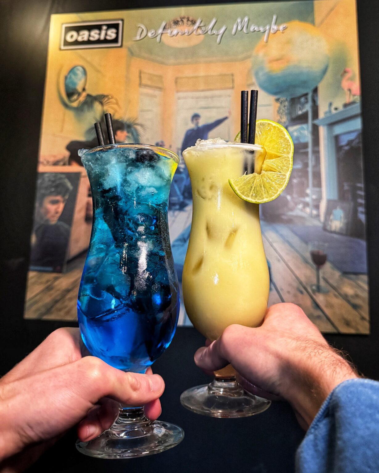 A huge Oasis-themed bar has opened in Manchester