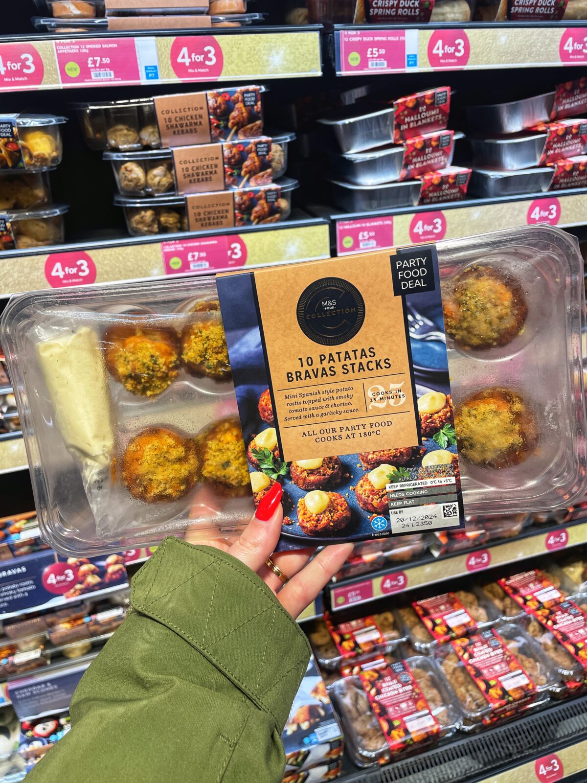 The best picky bits and Christmas party food in M&S this year