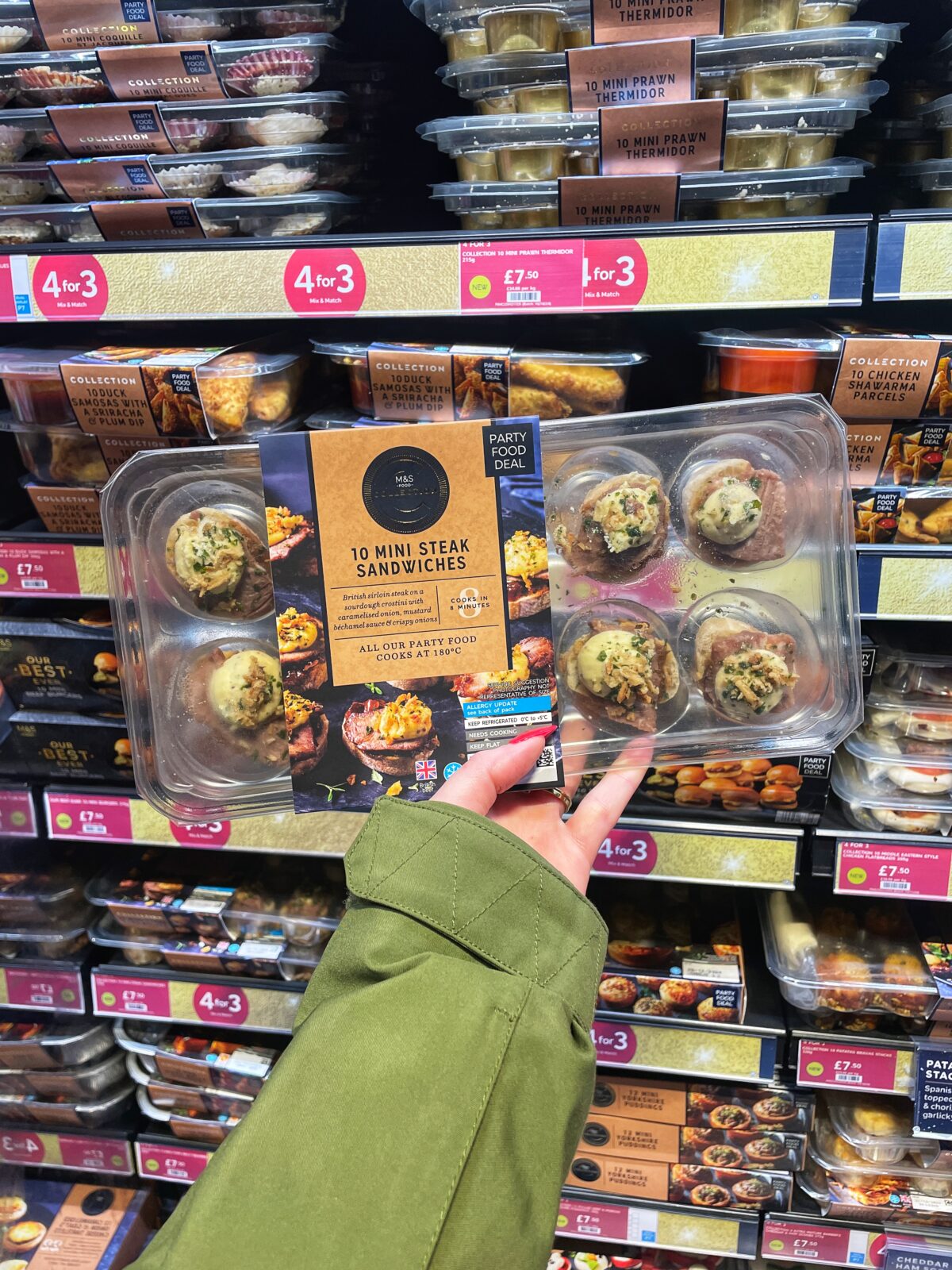 The best picky bits and Christmas party food in M&S this year