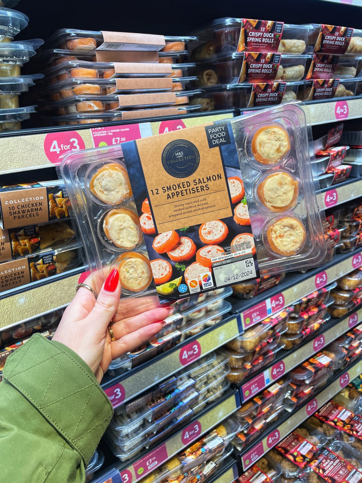 The best picky bits and Christmas party food in M&S this year