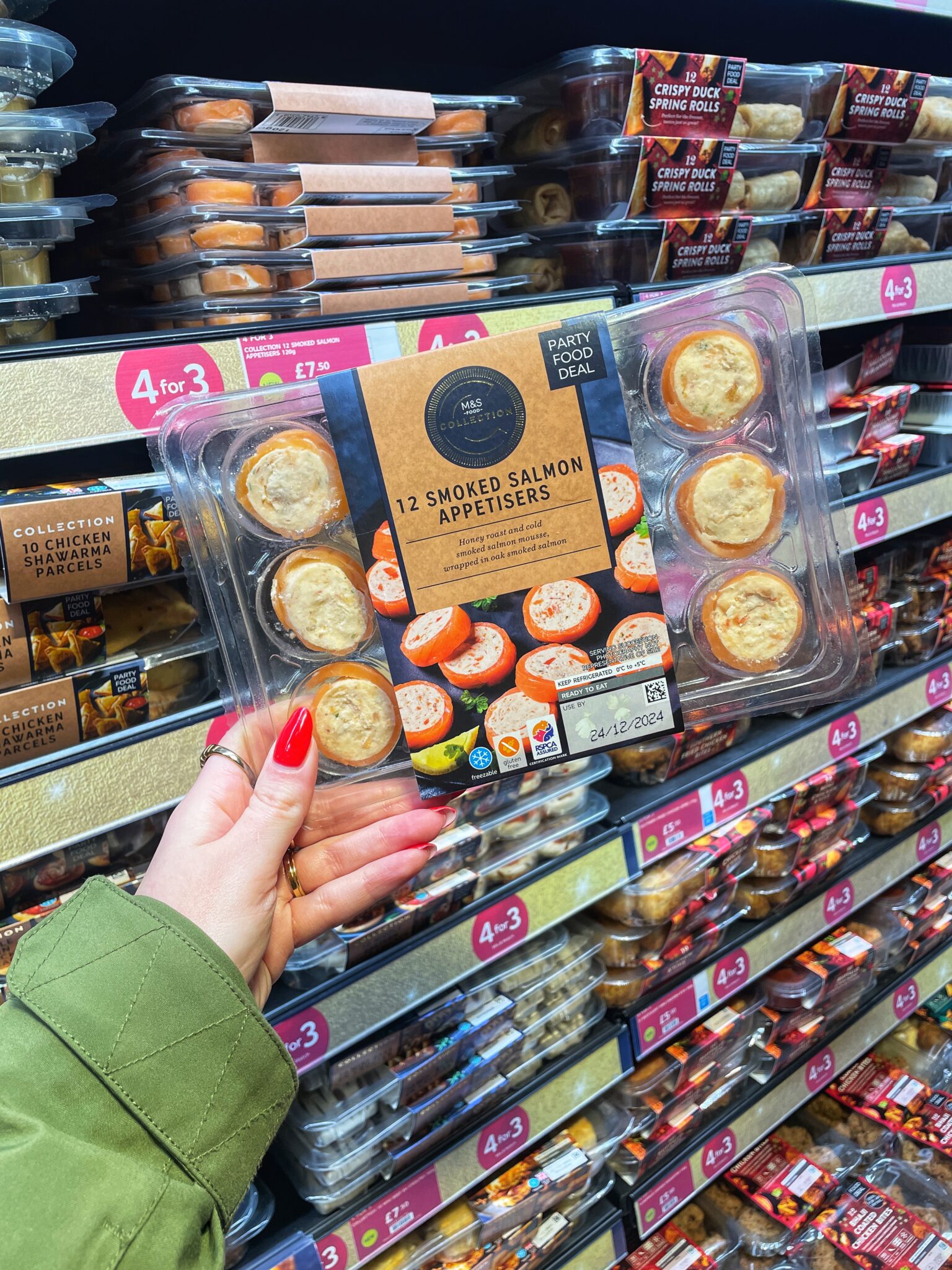 The best picky bits and Christmas party food in M&S this year