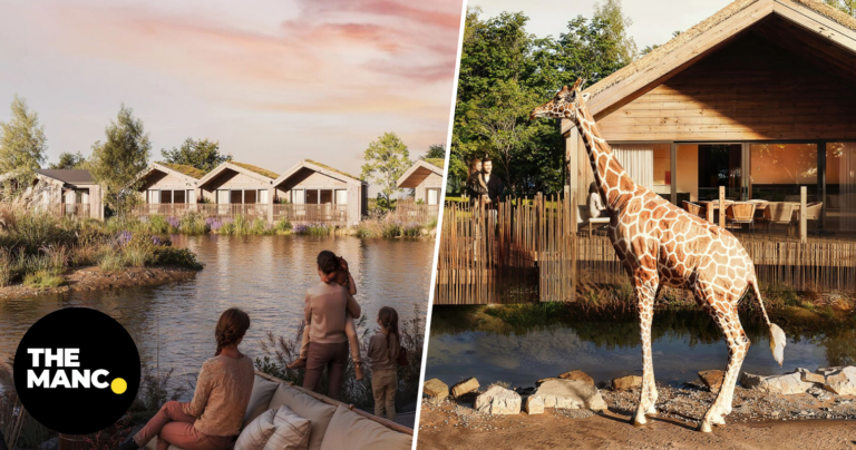 Chester Zoo releases images of its luxury safari-style lodges