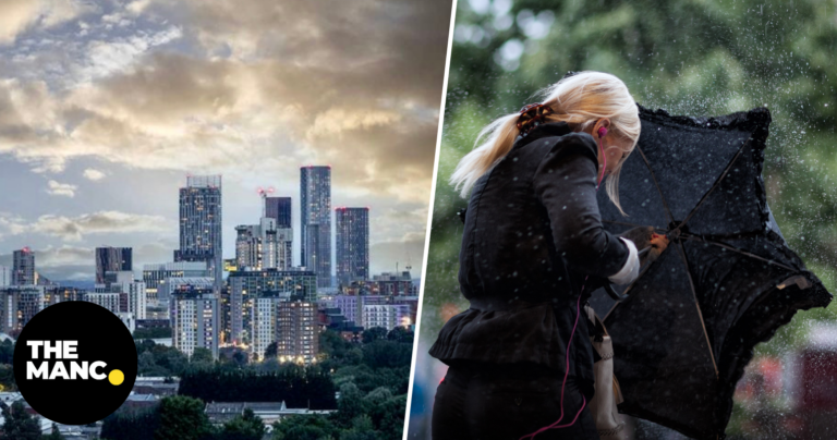 'Danger to life' amber wind warning issued for Greater Manchester as ...