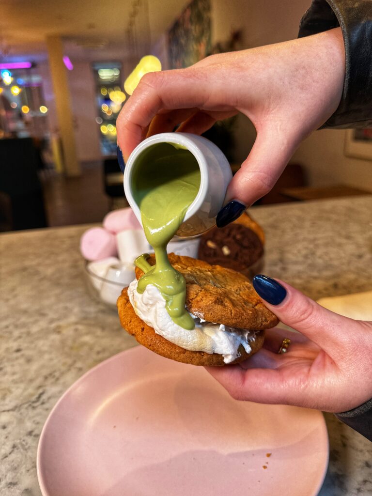 The Manchester cafe serving viral Dubai pistachio chocolate