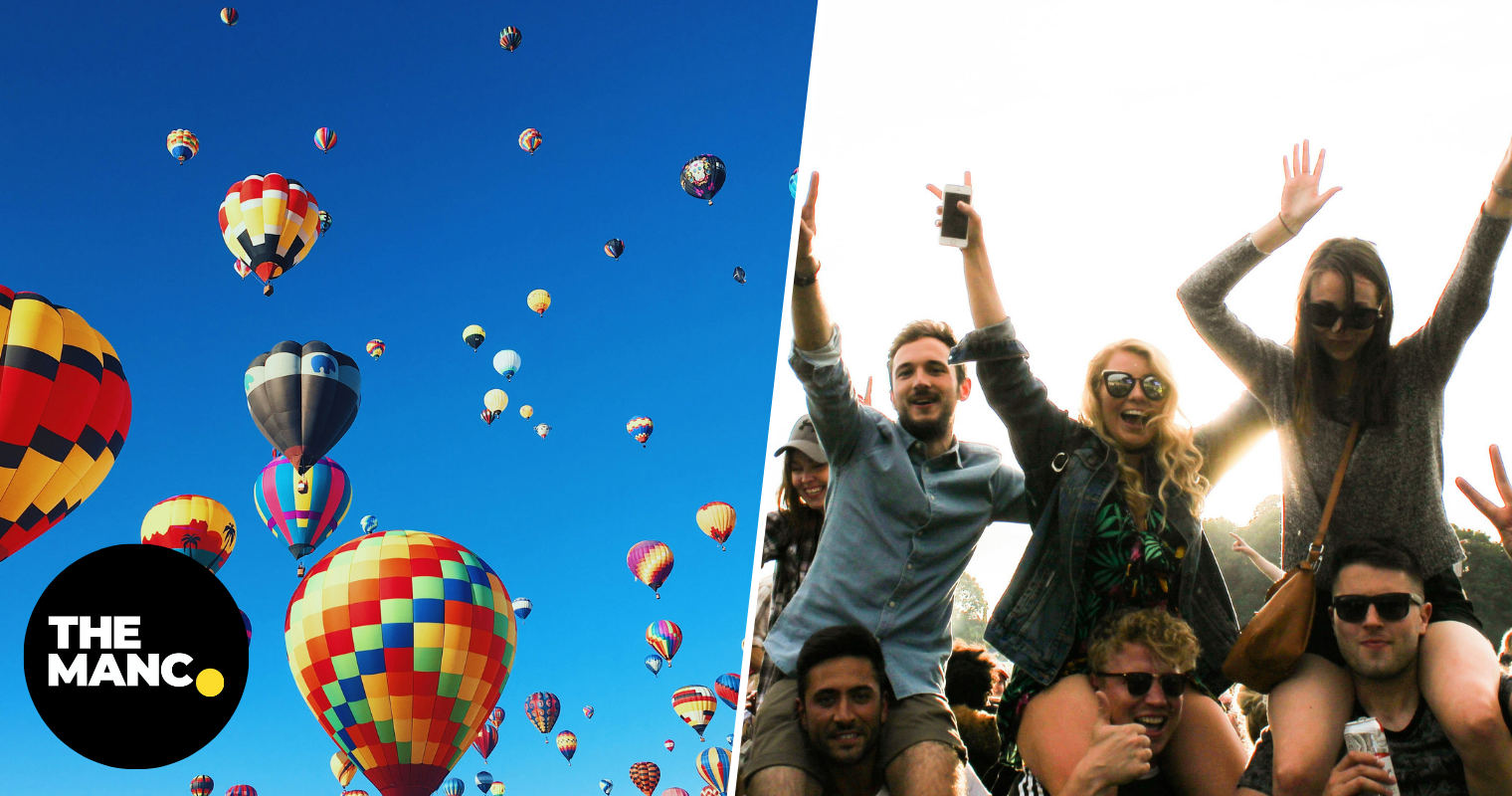 There's a hot air balloon festival coming to Manchester this summer