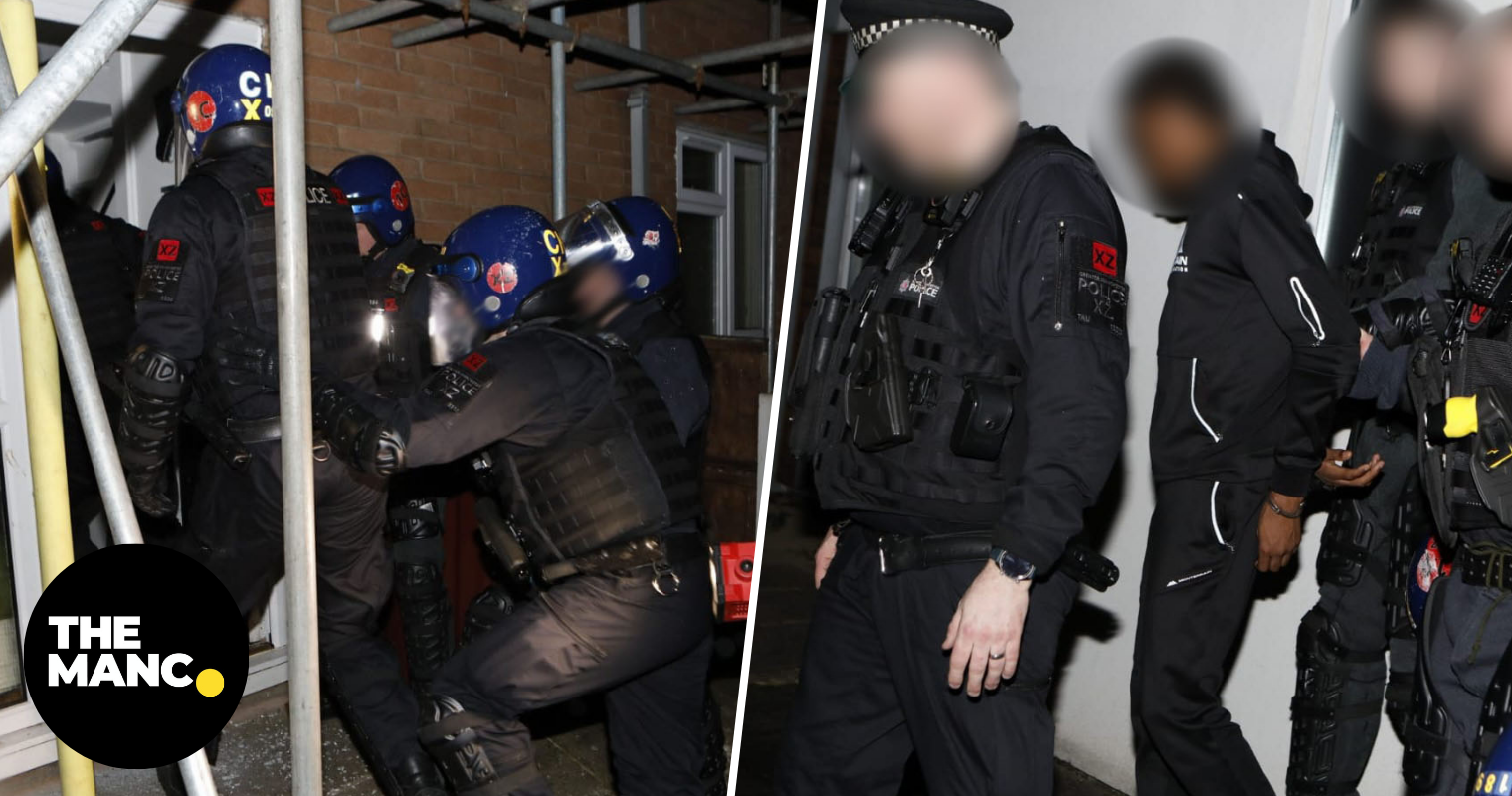 11 people arrested during early-morning police raids across Manchester