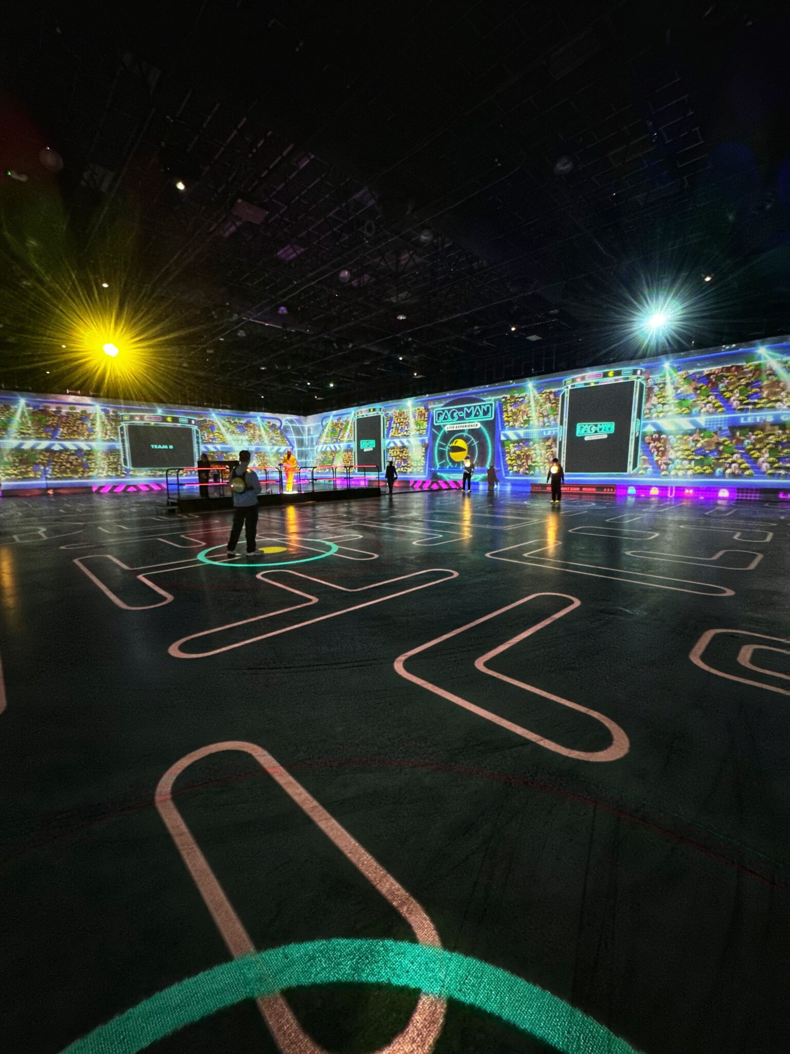 Manchester has a new real-life playable Pac-Man Live experience