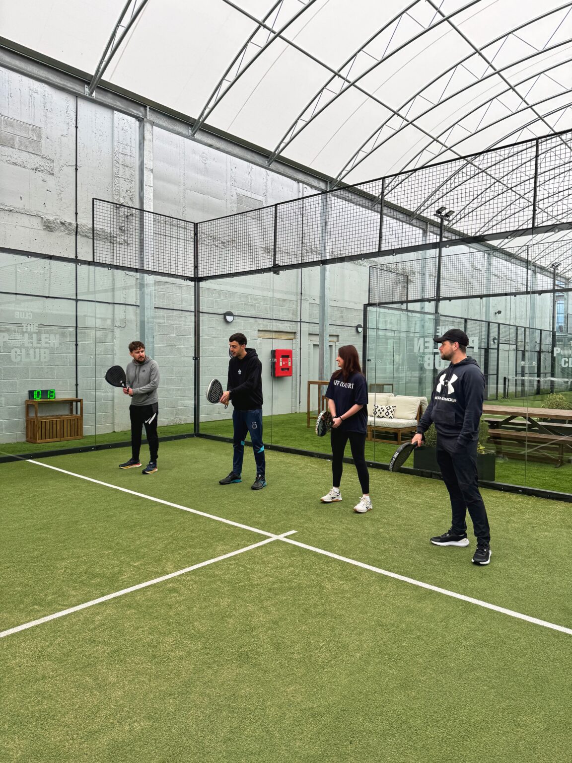 The Pollen Club and Pot Kettle Black open Manchester padel club