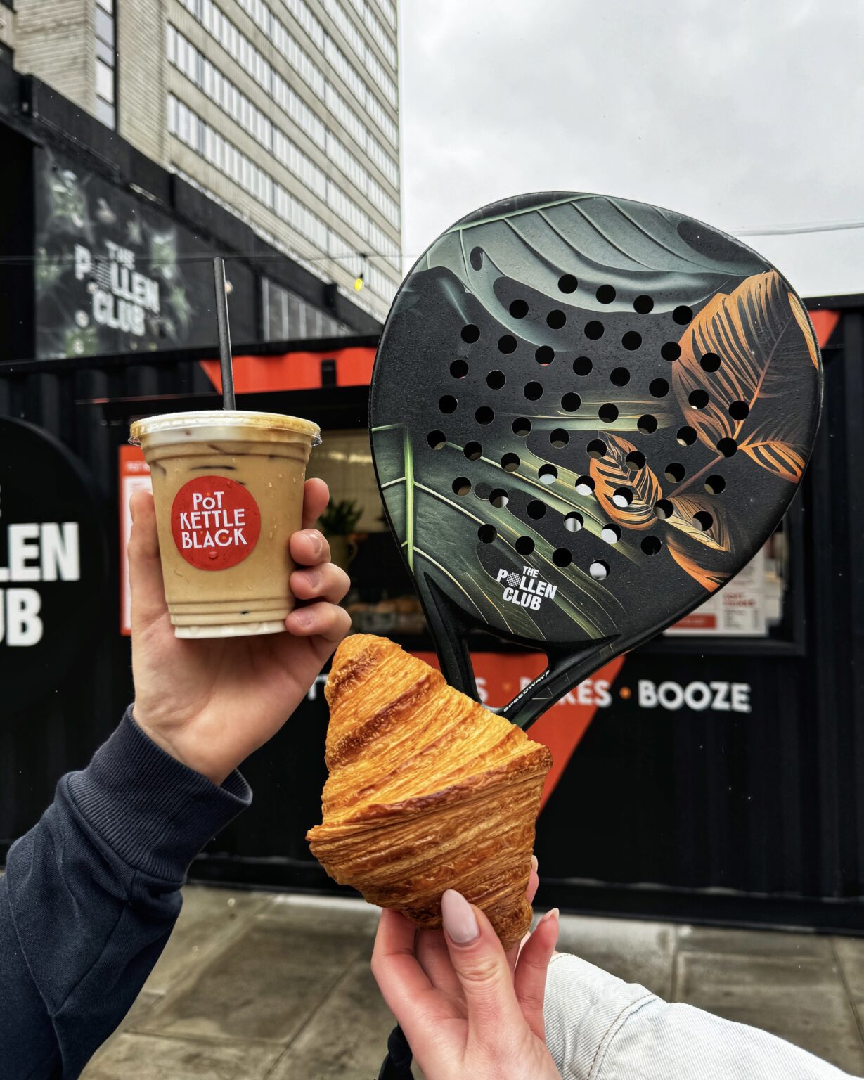 The Pollen Club and Pot Kettle Black open Manchester padel club