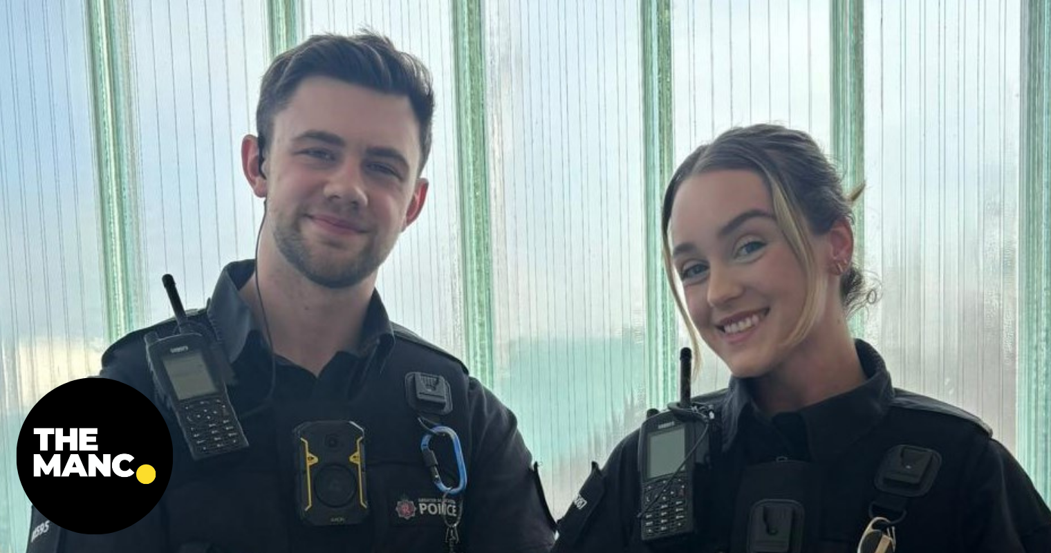 Two 'quick-thinking' GMP officers praised for saving baby's life after ...