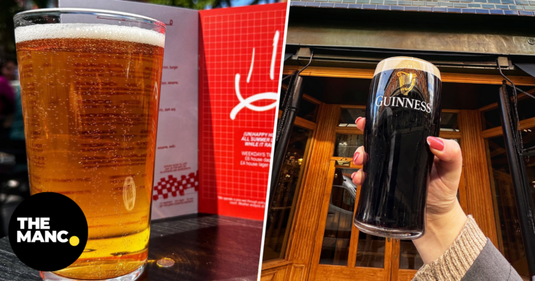 'The average cost of a UK pint' by region, according to latest data