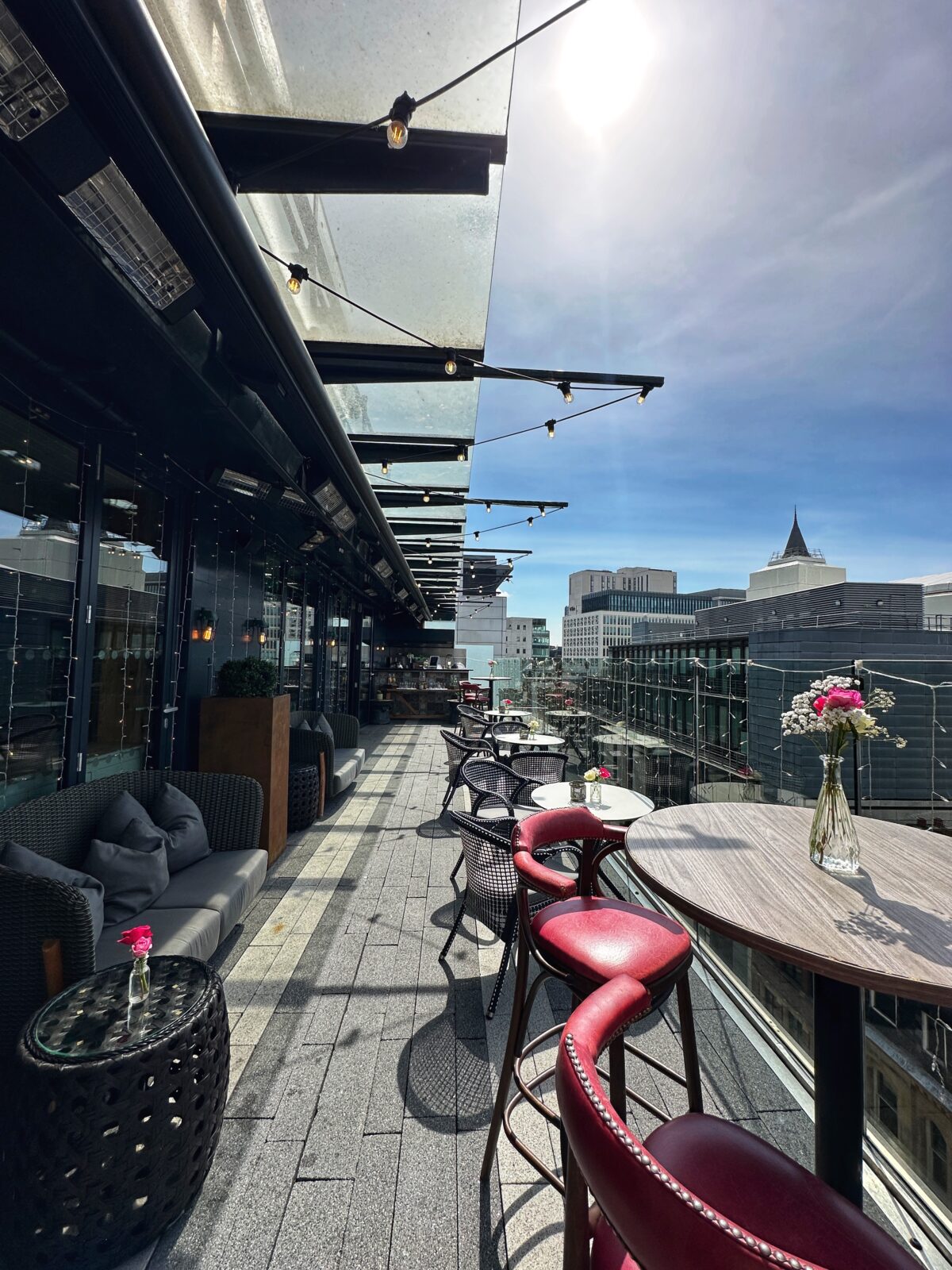 The massively underrated rooftop terrace in Manchester with great views ...