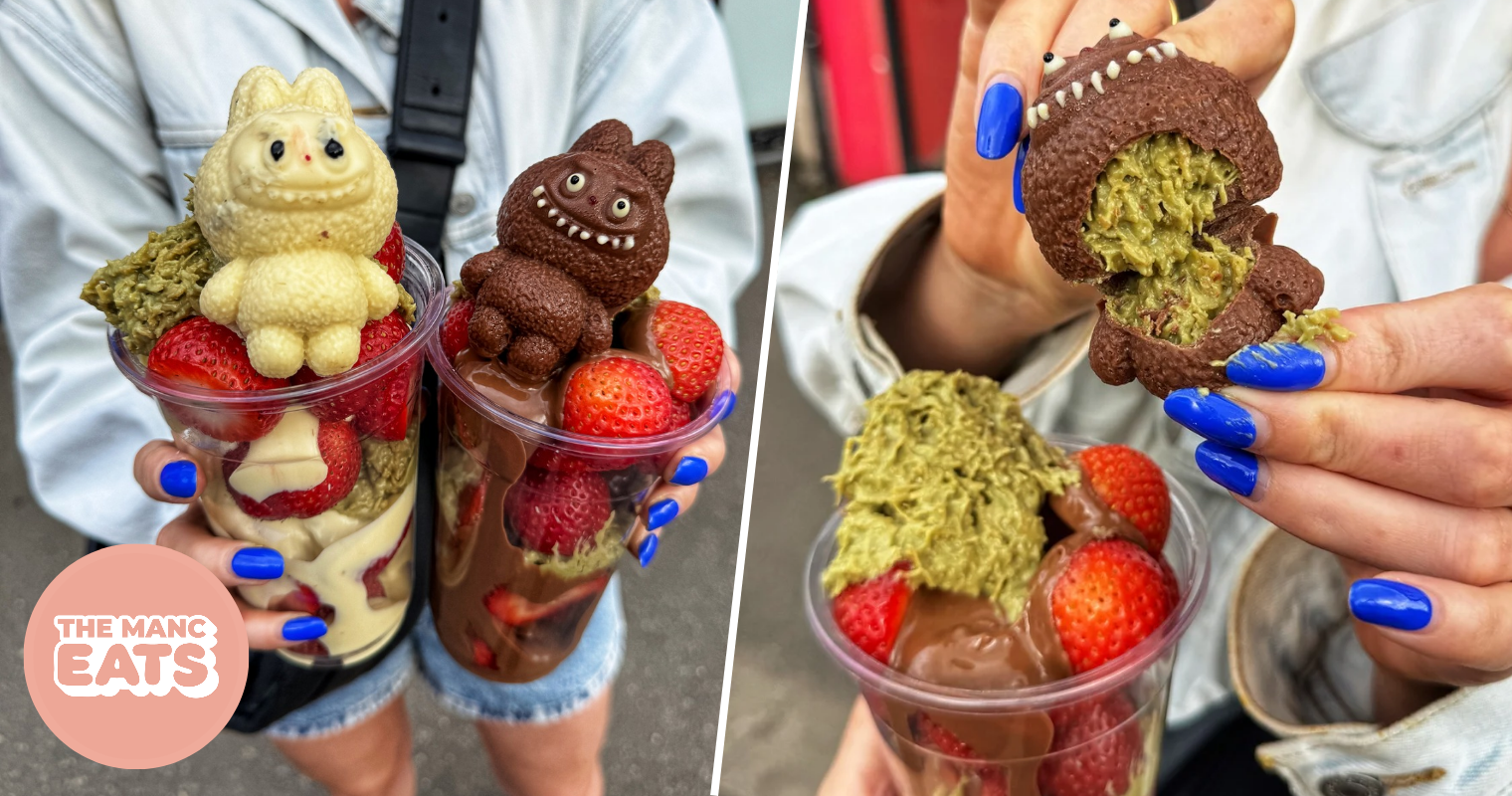 You can get Dubai pistachio Labubu chocolate strawberries now