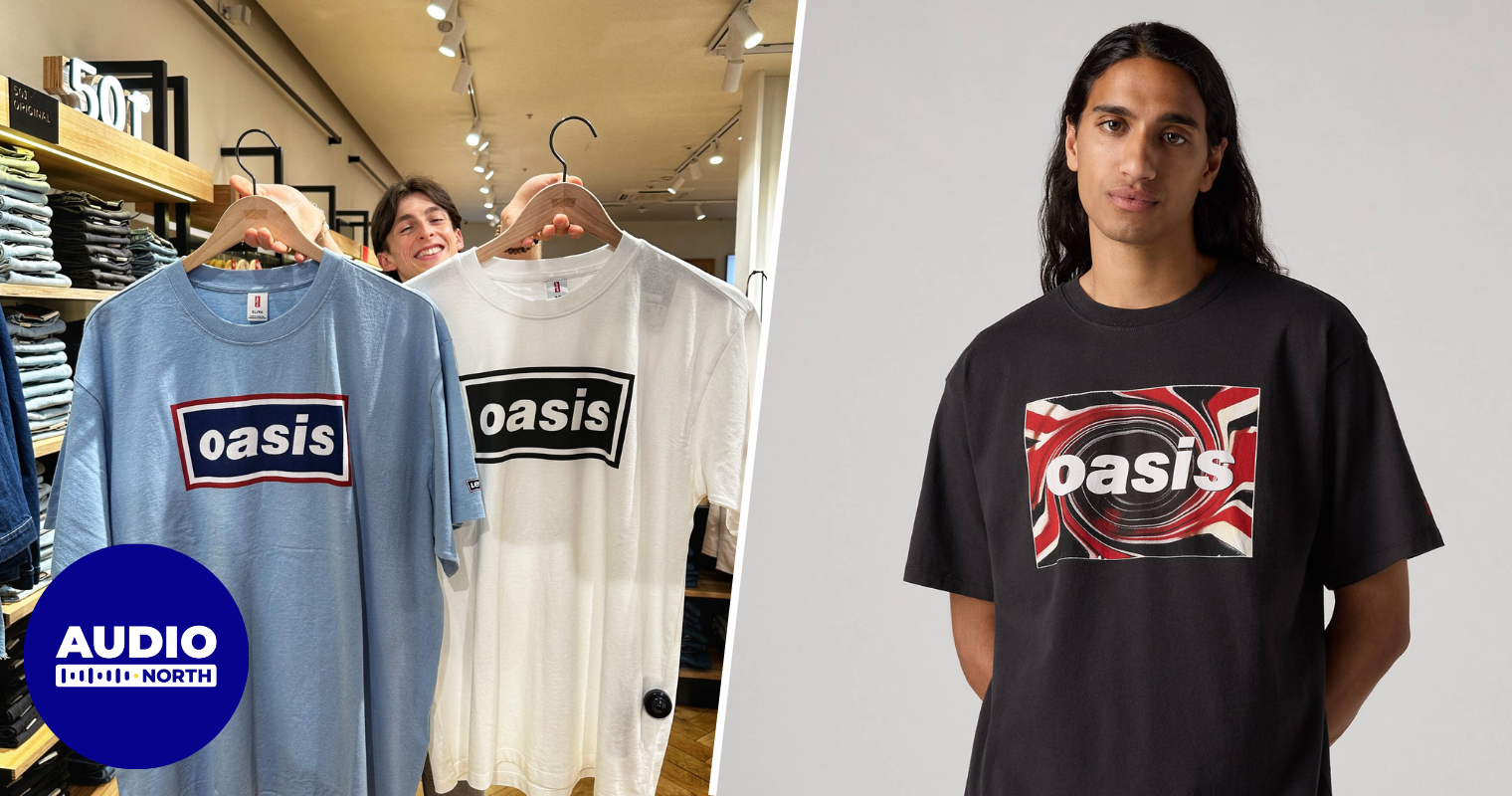 Levi's are the latest fashion brand to launch an Oasis collection