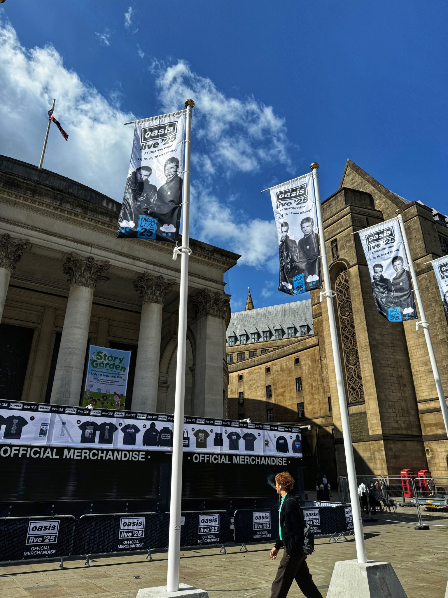 Oasis merch prices at flagship stand in Manchester city centre