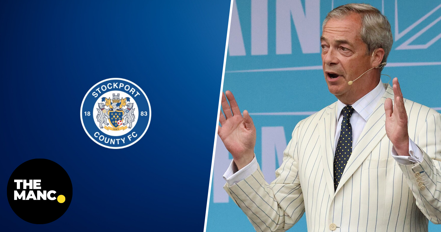 Stockport County condemn 'deeply concerning' use of club crest