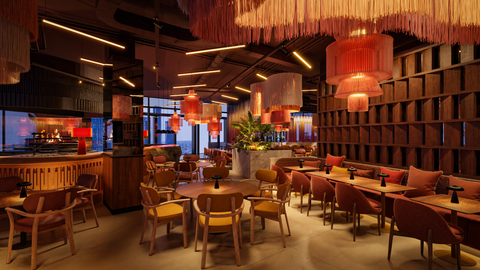 How Chotto Matte will look when Manchester rooftop restaurant opens