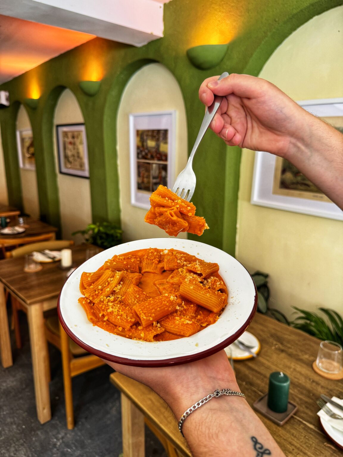Inside Soots, the tiny new pasta restaurant in the Northern Quarter