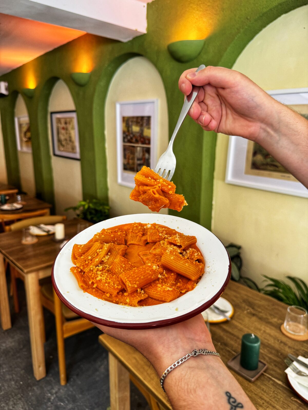 Inside Soots, the tiny new pasta restaurant in the Northern Quarter