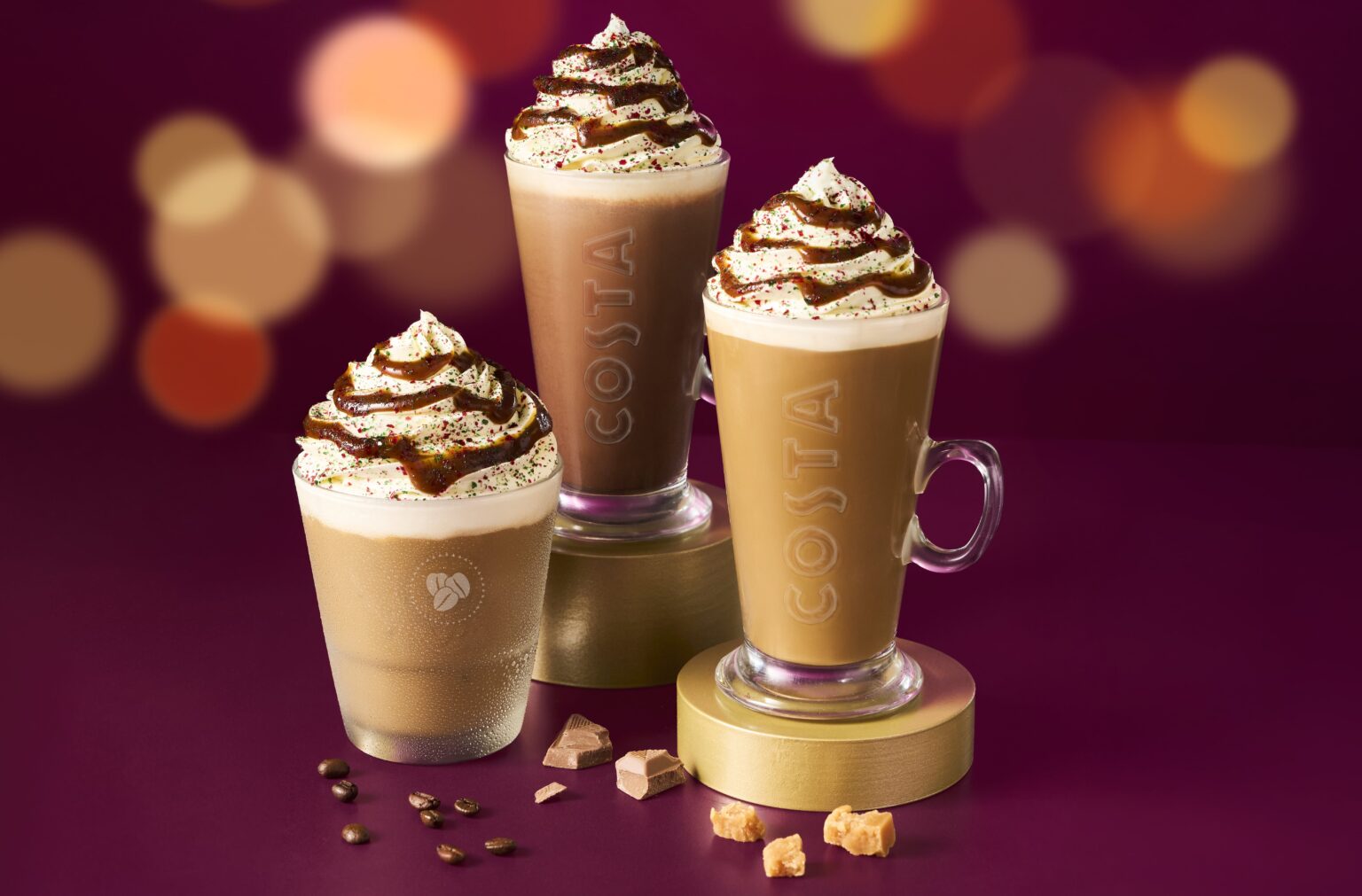 Costa unveils 2025 Christmas menu - with NEW festive lattes, sweet ...
