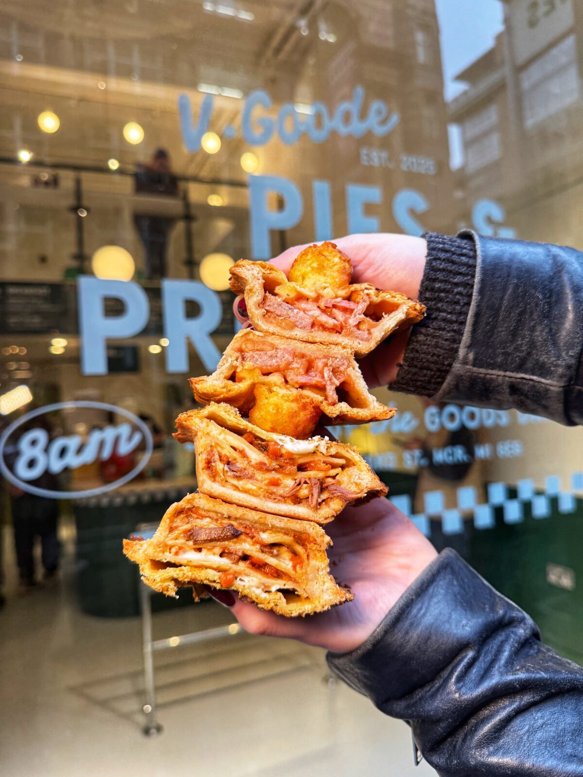 V.Goode Pies - New Manchester pie shop opens on Oxford Road