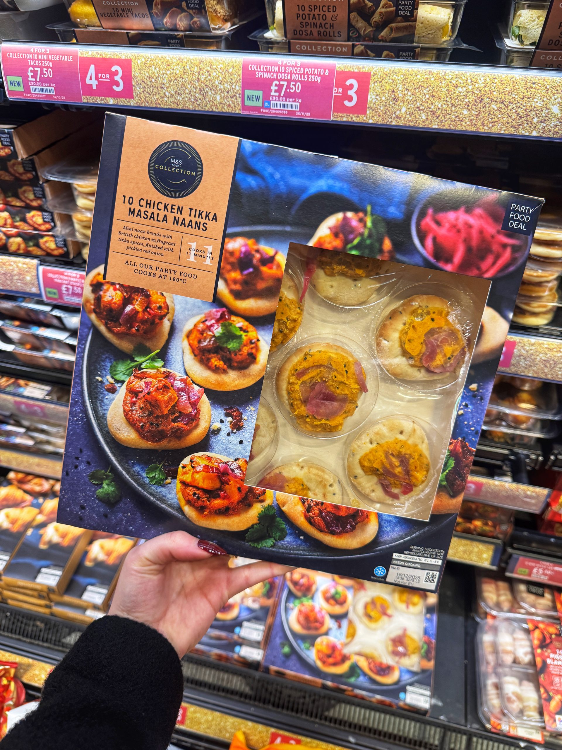 M&S launches its fancy festive 'food to go' range for 2025 with ...