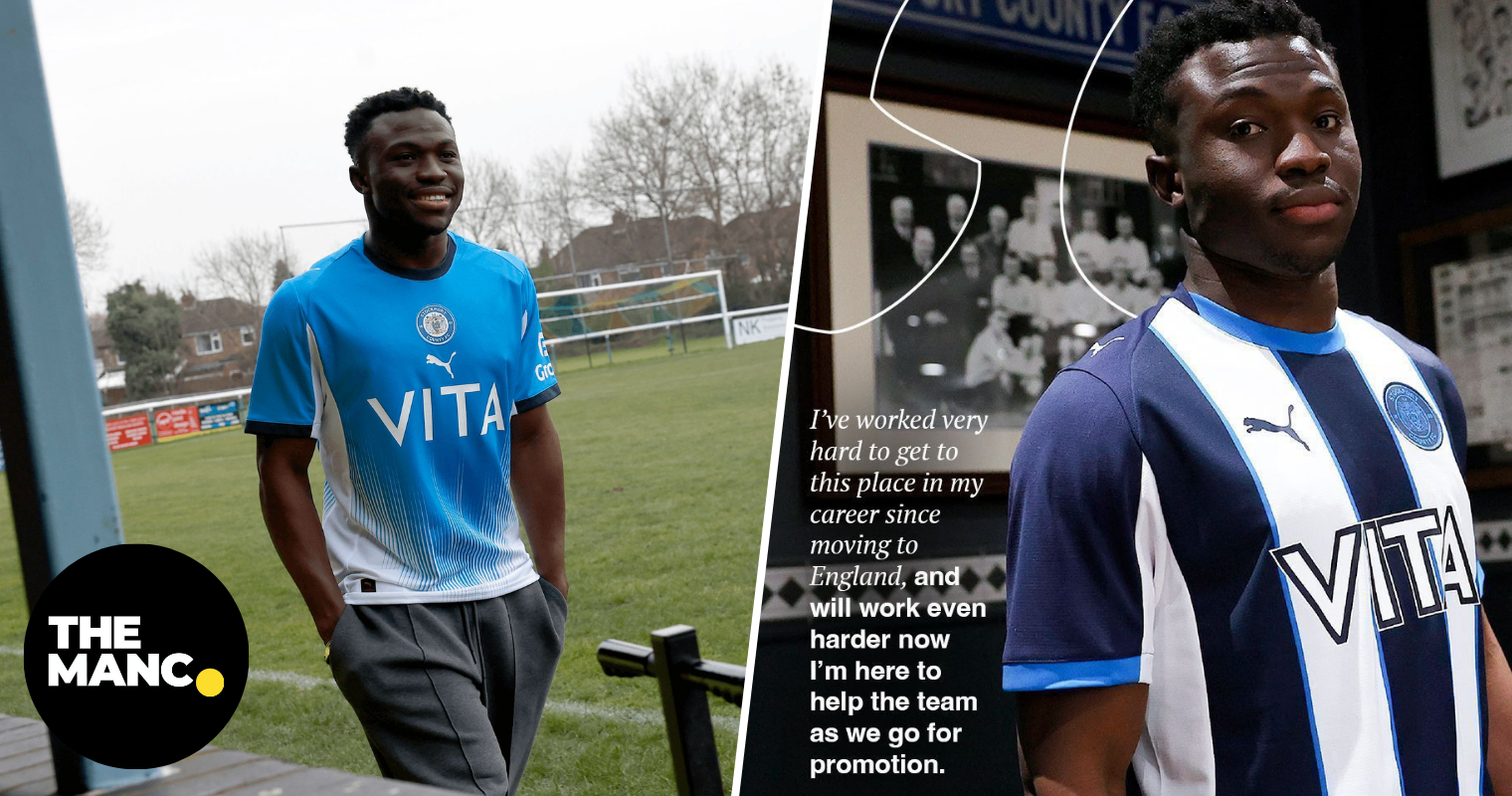 Adama Sidibeh: Stockport County's new striker finally joins