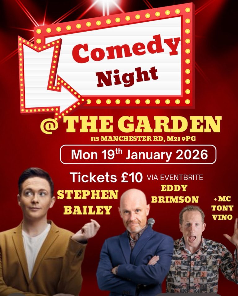 Live comedy nights are returning to a beloved bar in Chorlton