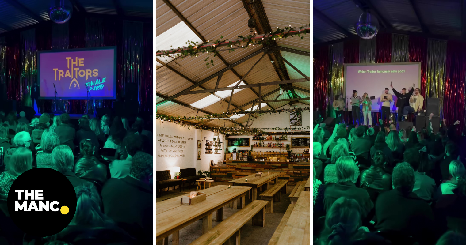 A live watchalong of The Traitors final is happening in Manchester