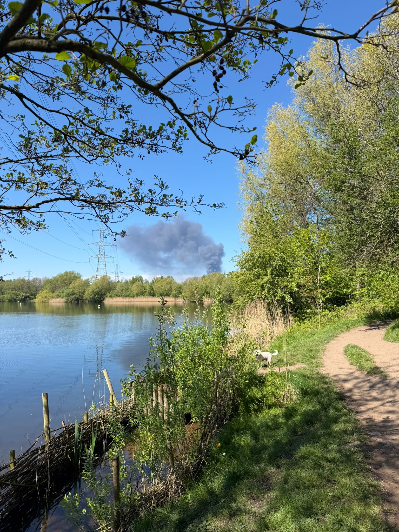 Advice issued as HUGE fire breaks out in Greater Manchester
